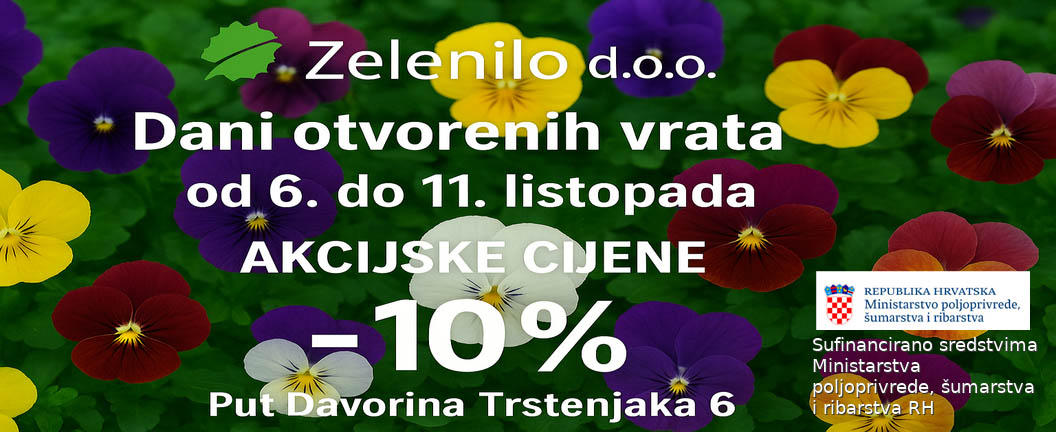 Dani otvorenih vrata tvrtke Zelenilo - brand našeg grada! Dođite i ...