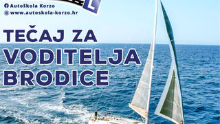 Uskoro novi tečaj za voditelja brodice! Prijavite se u Autoškolu Korzo ...