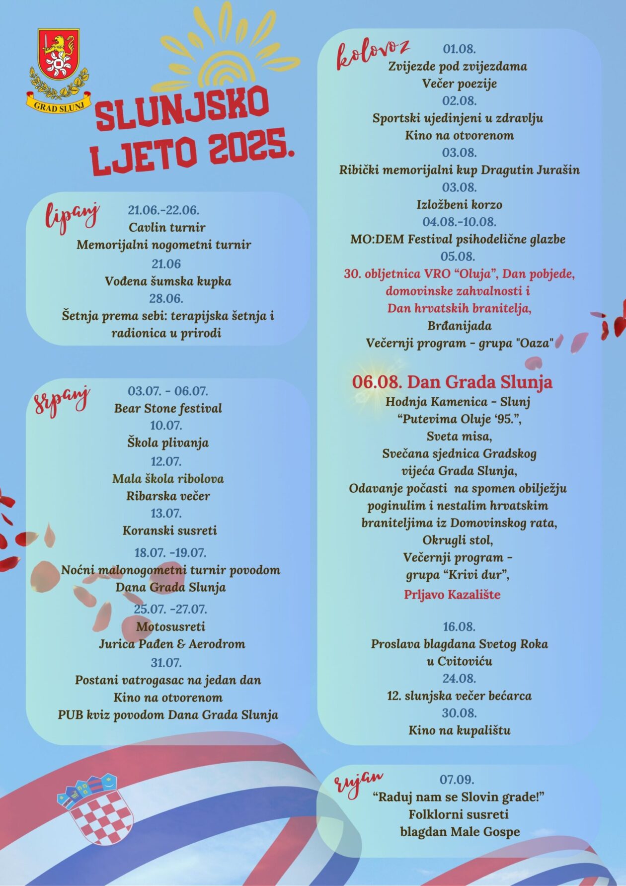 Započelo je "Slunjsko ljeto", sadržajan program manifestacija koji će trajati sve do rujna - na ...